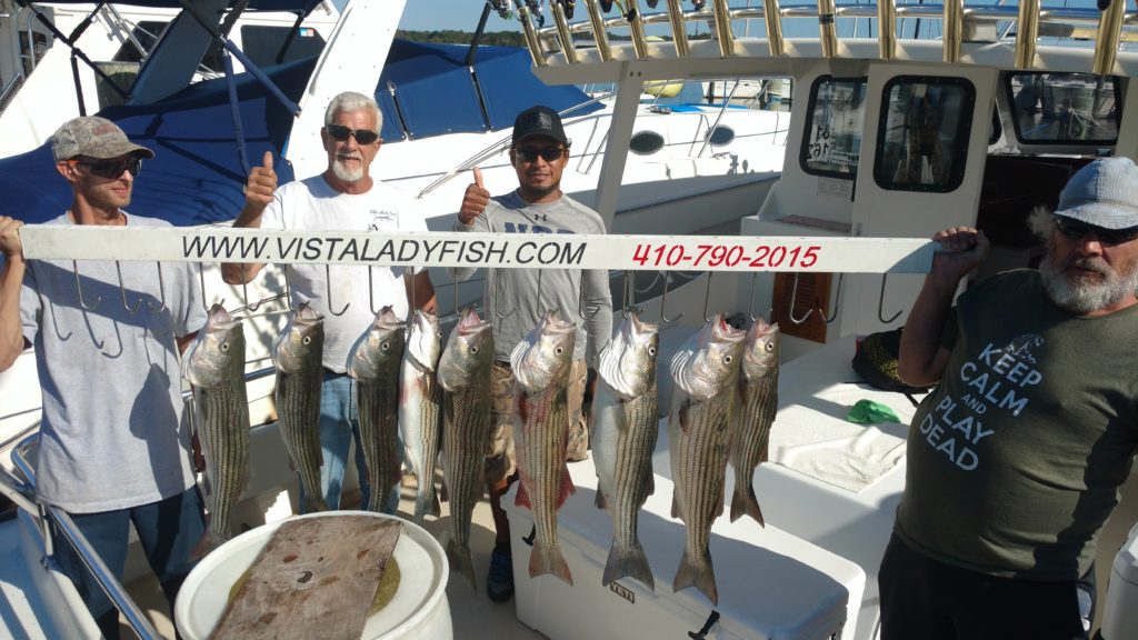 Mark Slowinski from Jacksonville,MD took his crew for the afternoon ...